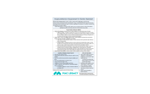MAC Legacy » Hospice Election Statement & Addendum Cheat Sheet