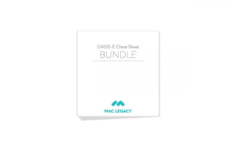 MAC Legacy » OASIS-E Cheat Sheet Bundle